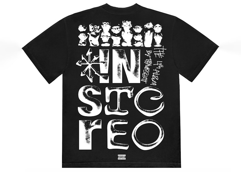 Travis Scott Utopia II Tee Black Men's - SS23 - US