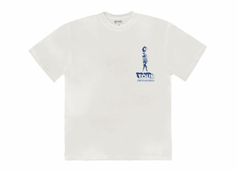 Travis Scott Utopia Is In Newark Tee White 남성 - FW23 - KR