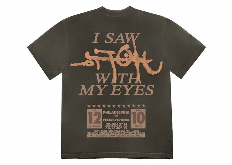 Travis Scott Utopia Is In Philadelphia Tee Multicolor Hombre - FW23 - MX