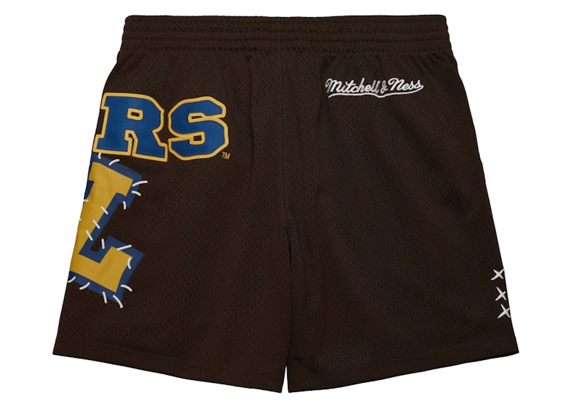 Travis Scott x Mitchell & Ness Cal Bears Basketball Shorts Brown - SS24 ...