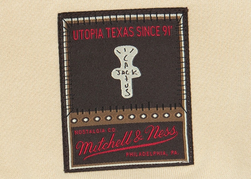 Travis Scott x Mitchell & Ness Florida Gators Pullover Sweatshirt Tan ...