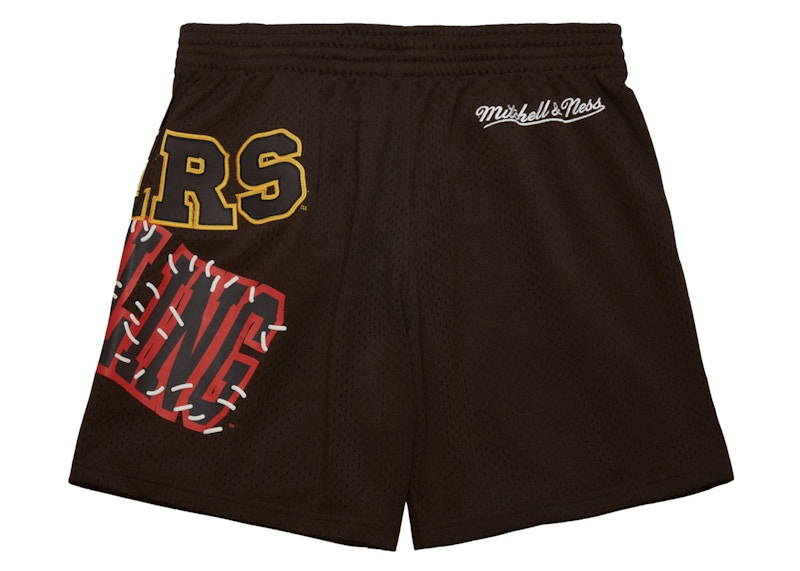 Travis Scott x Mitchell & Ness Grambling Tigers Basketball Shorts Brown ...