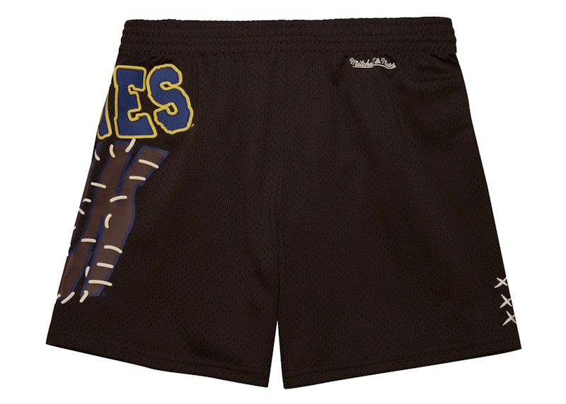 Travis Scott x Mitchell & Ness Michigan Wolverines Basketball Shorts ...