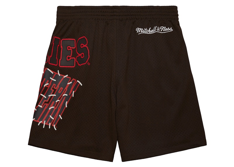 Travis Scott x Mitchell & Ness Northeastern Huskies Basketball Shorts ...