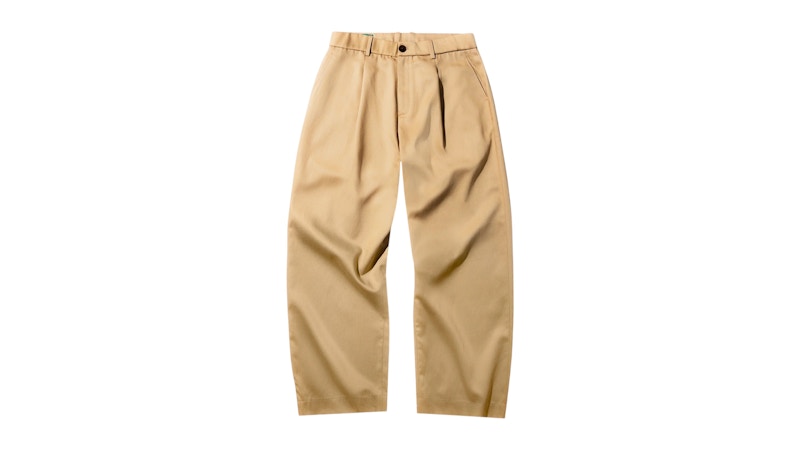 Tyler, The Creator Darryl Wide Pleated Trousers Brown 남성 - SS25 - KR