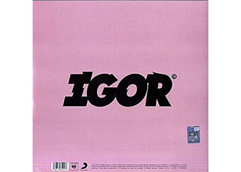 Tyler, The Creator IGOR LP Vinyl Black - US