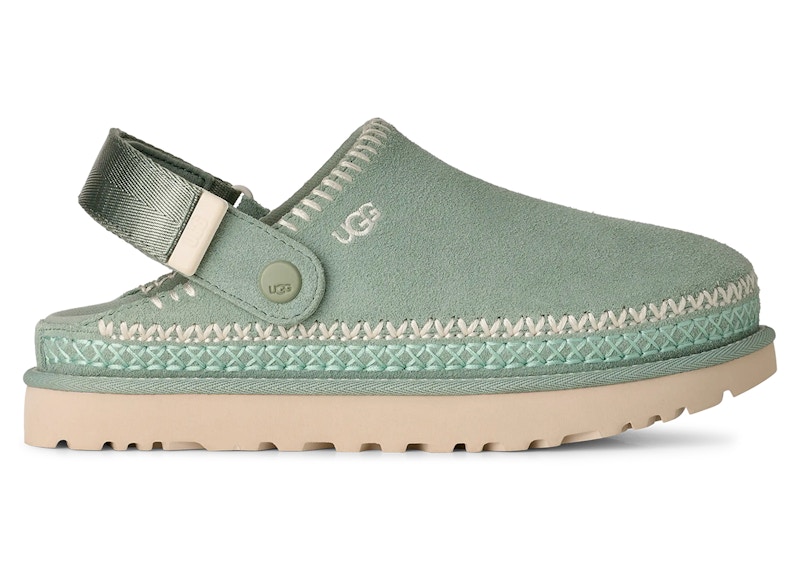 UGG Goldenstar Meadow Accent Clog Artichoke (Women's) - 1177270-ART - US