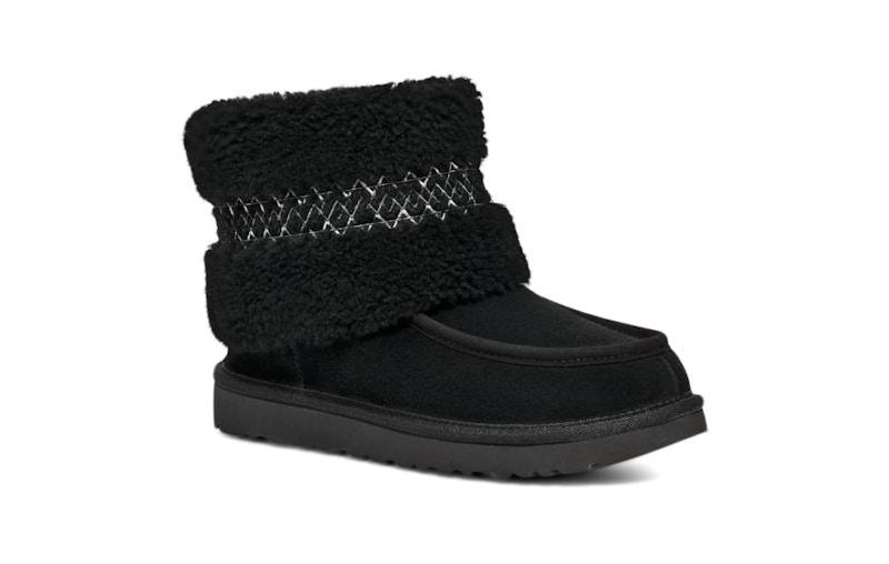 UGG Mini Heritage Braid Black (Women's) - 1148930-BLK - US