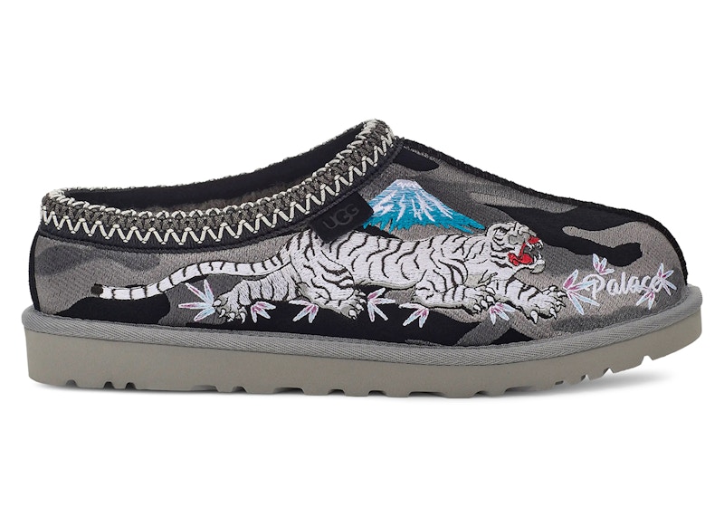 UGG Tasman Slipper Palace Black Camo Men's - 1172070-BKCA - GB