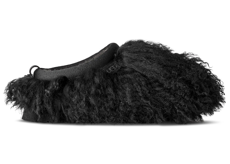 UGG Tazz Fluff Momma Slipper Black (Women's) - 1179371-BLK - US