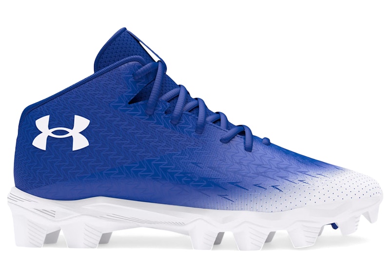 Under Armour Spotlight Franchise 4 RM Team Royal White Men's - 3027293 ...