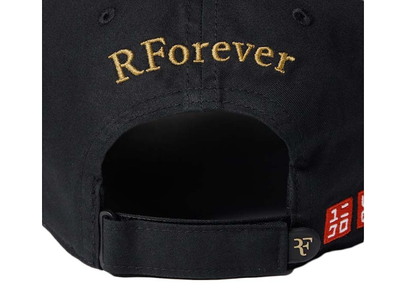 Uniqlo Roger Federer (RF) Commemorative Cap Black/Gold Men's - US