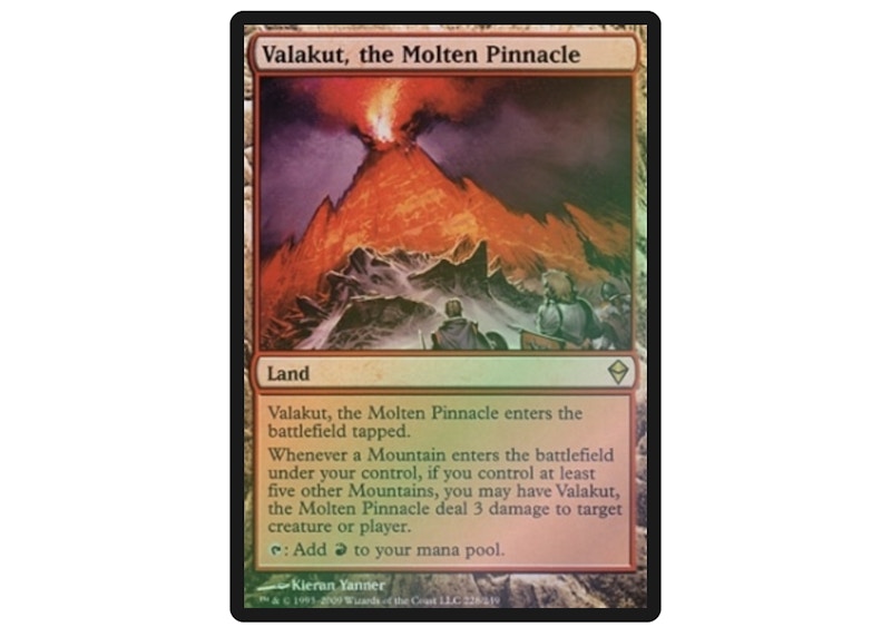 Valakut, The Molten Pinnacle (Foil) Zendikar Rising Expeditions Mythic ...