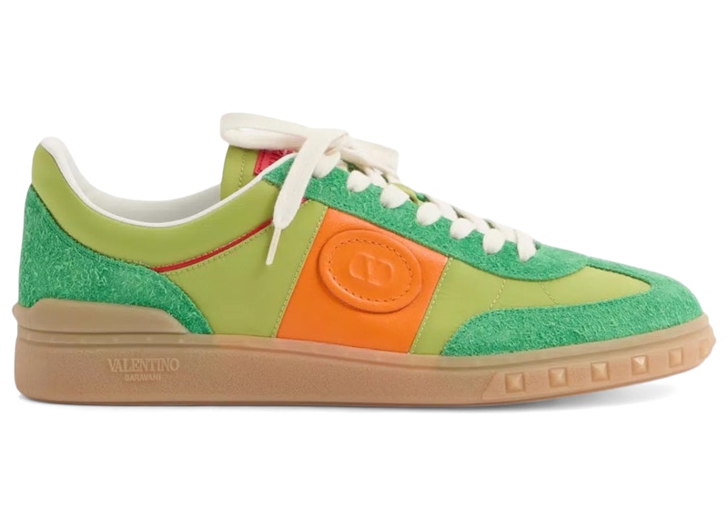 Valentino Upvillage Sneaker Green Briar Pumpkin Coral Men's ...
