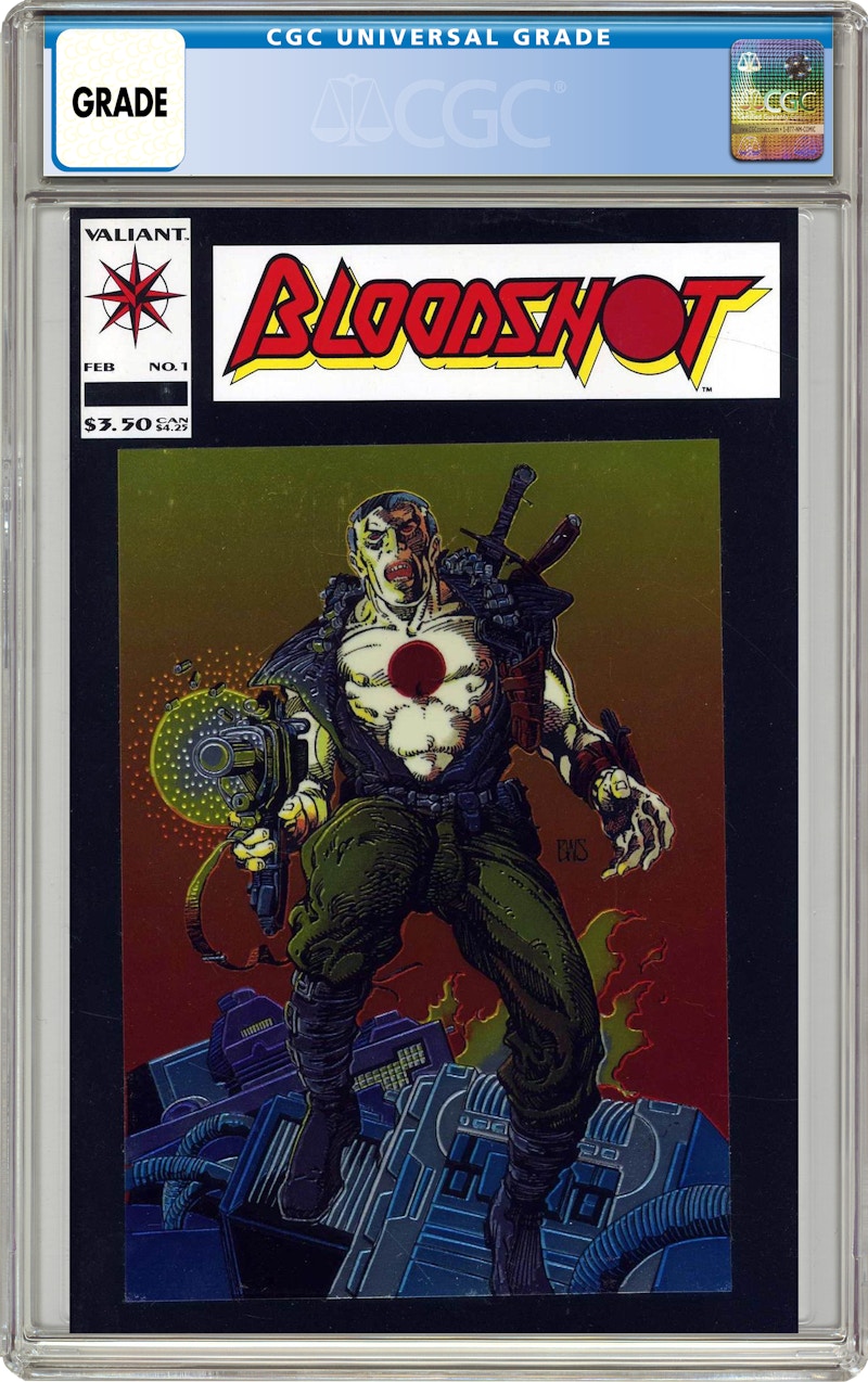 Valiant Bloodshot (1993 1st Series) #1 Comic Book CGC Graded - US
