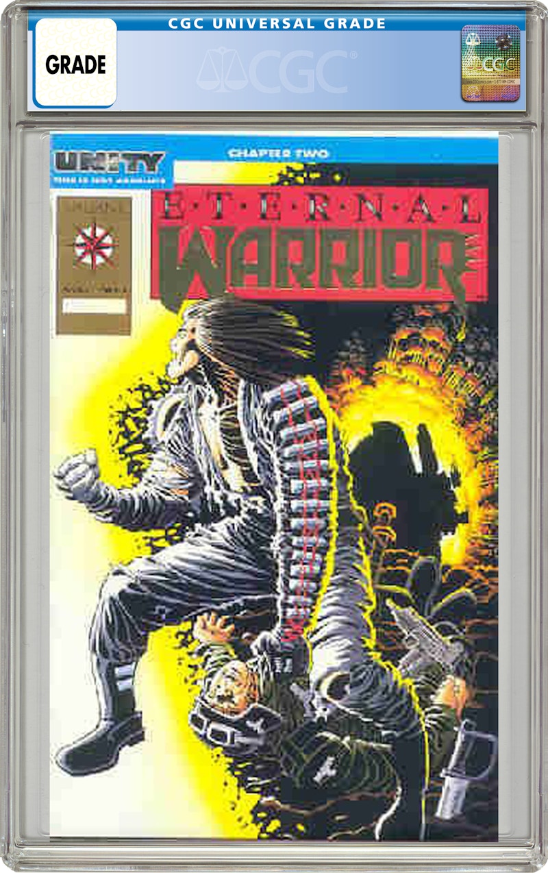 Valiant Eternal Warrior (1992) #1GOLDEMBOSSED Comic Book CGC Graded - US