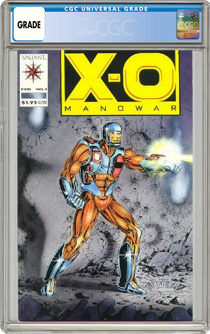 Valiant X-O Manowar #1 Comic Book CGC Graded - US