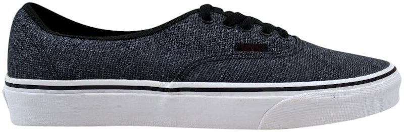 Vans Authentic Micro Grid Suiting Black - VN-0W4NDLX - GB