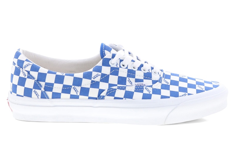 Vans OG Era LX Checkerboard Logo Nautical Blue Men's - VN0A3CXN9U9 - US