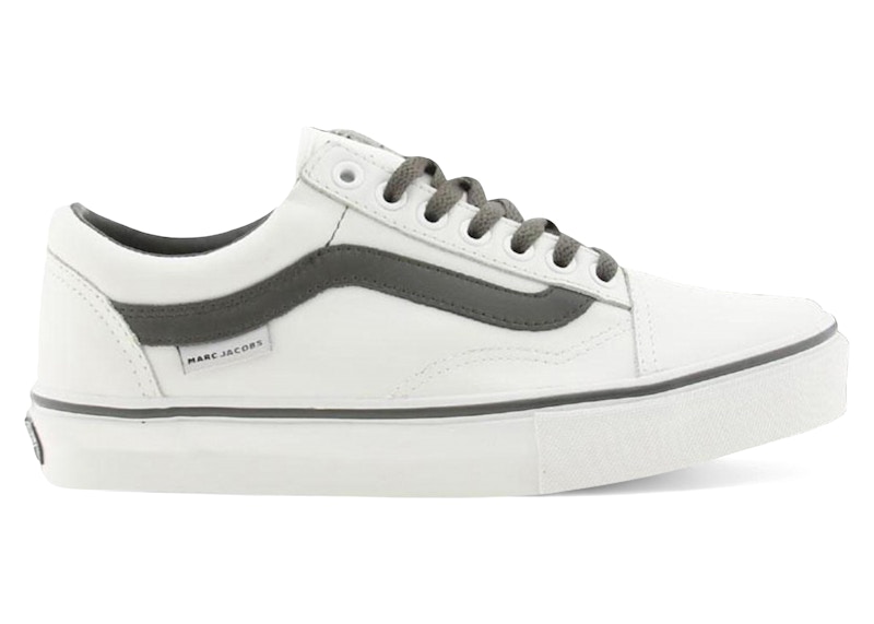 Vans Old Skool LX Marc Jacobs Blanc Gun Metal Men's - 5840399 - US