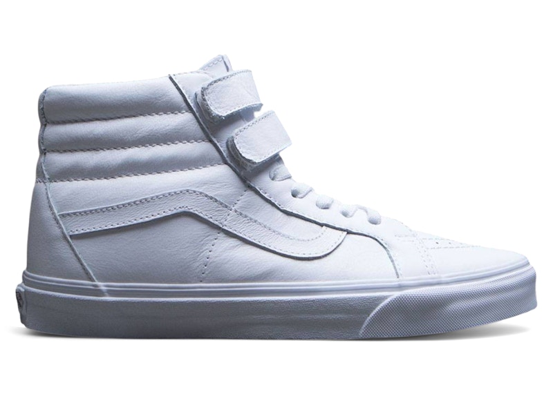 Vans SK8-Hi Re-Issue V Mono Leather White Men's - VN0D28OP0 - US