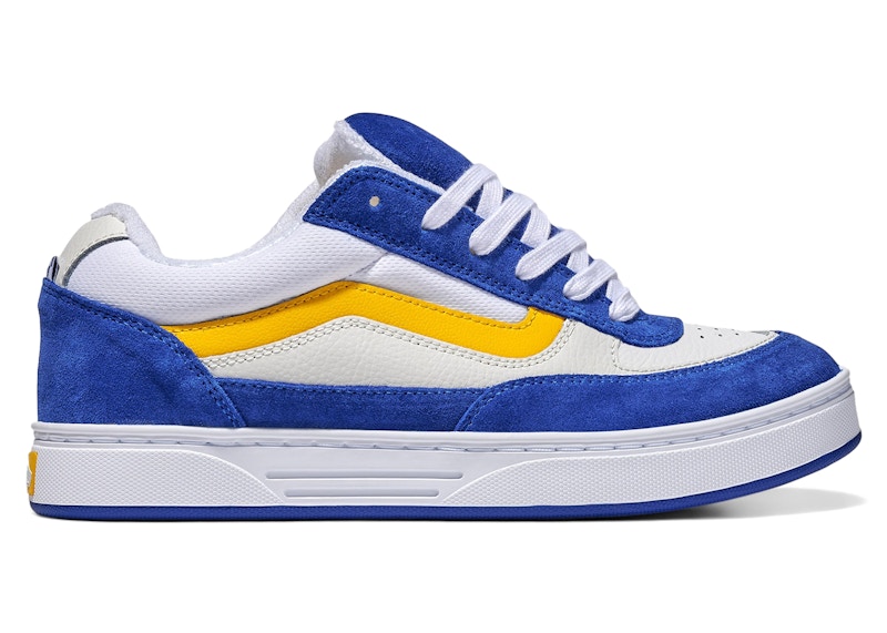 Vans Skate Estazzo Blue Yellow Men's - VN000D45BYL - US