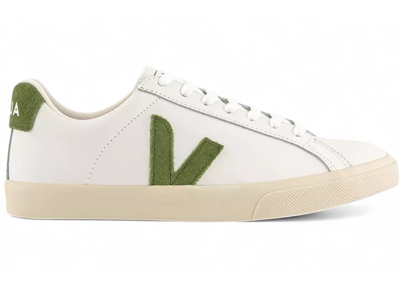 Veja Esplar Leather White Kiwi Men's - EO0203881A / EO0203881B - US