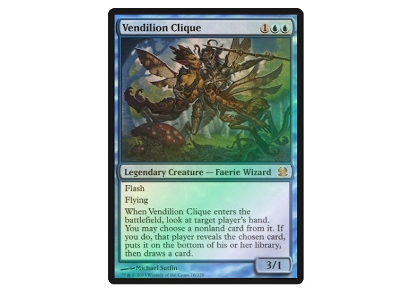 Vendilion Clique (Foil) Magic: The Gathering TCG Modern Masters Mythic ...