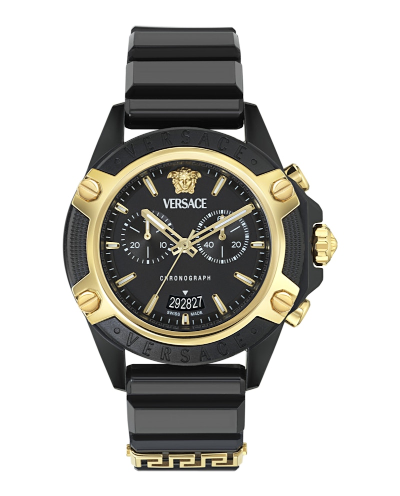 Versace Icon Active Chronograph VE8P00724 44mm in Stainless Steel - US