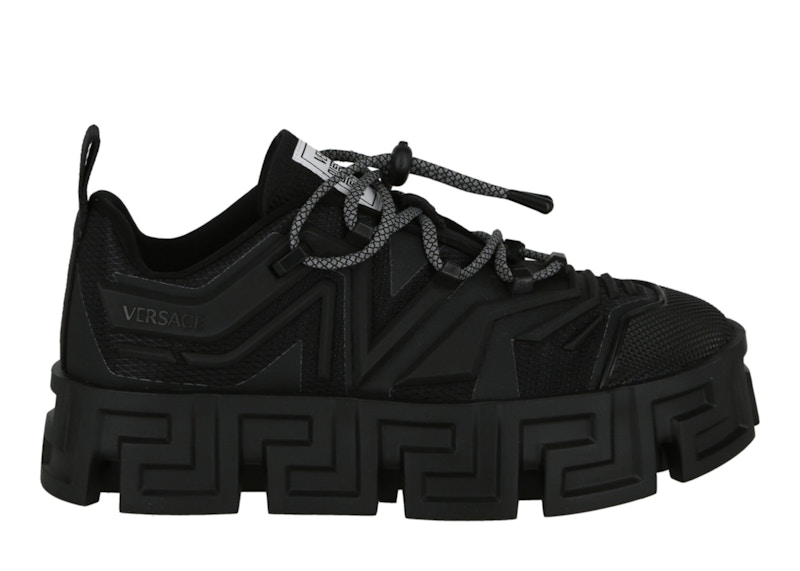 Versace Labyrinth Lace-Up Black Men's - 1002189_1A01687_1B00 - US