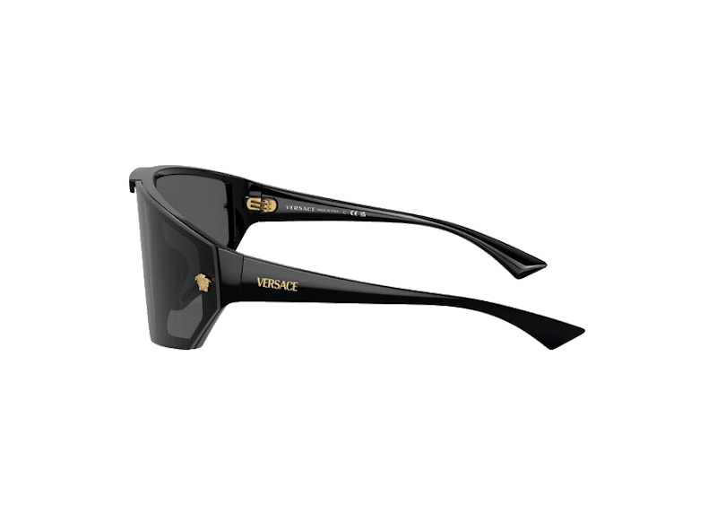 Versace Maxi Medusa Horizon SGH Sunglasses Black (VE4461) in Acetate ...
