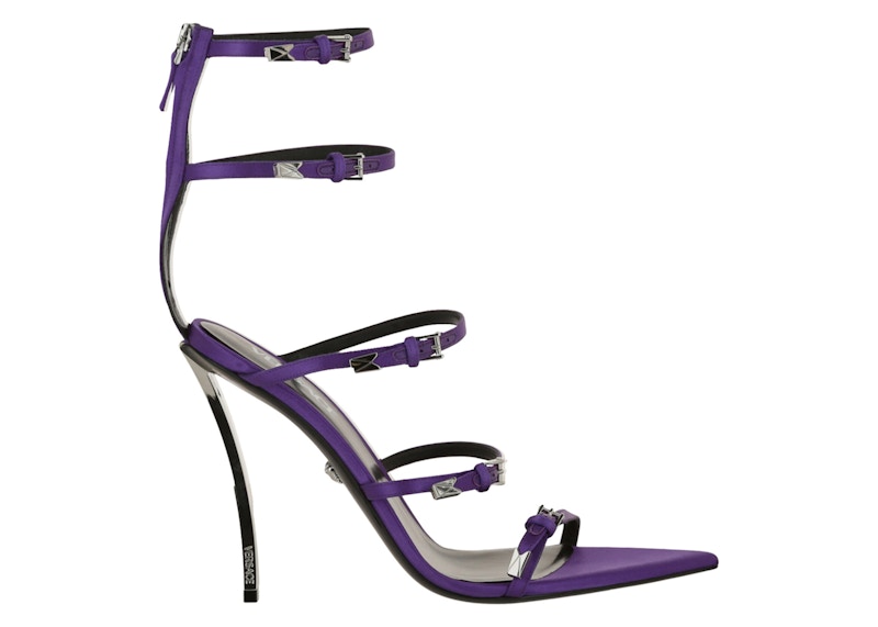 Versace Pin-Point Sandals Deep Orchid (Women's) - 1009996-1A00619-1LD2 - TW