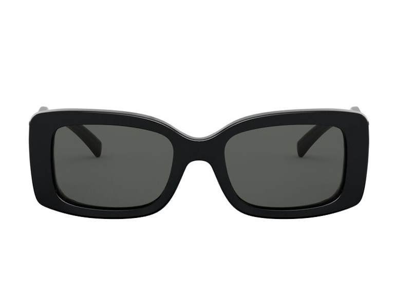 Versace Square Sunglasses Black (4377 GB1/87) in Acetate with Gold-tone ...