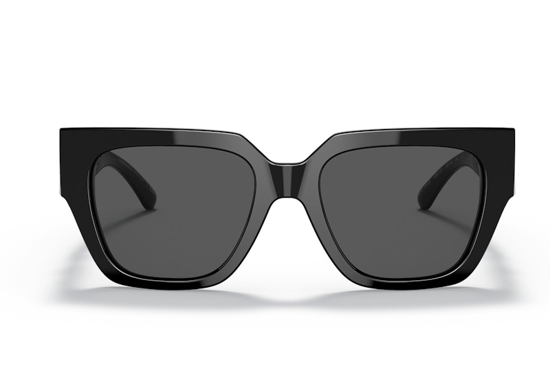 Versace Square Sunglasses Black (VE4409) in Acetate with Gold-tone - US