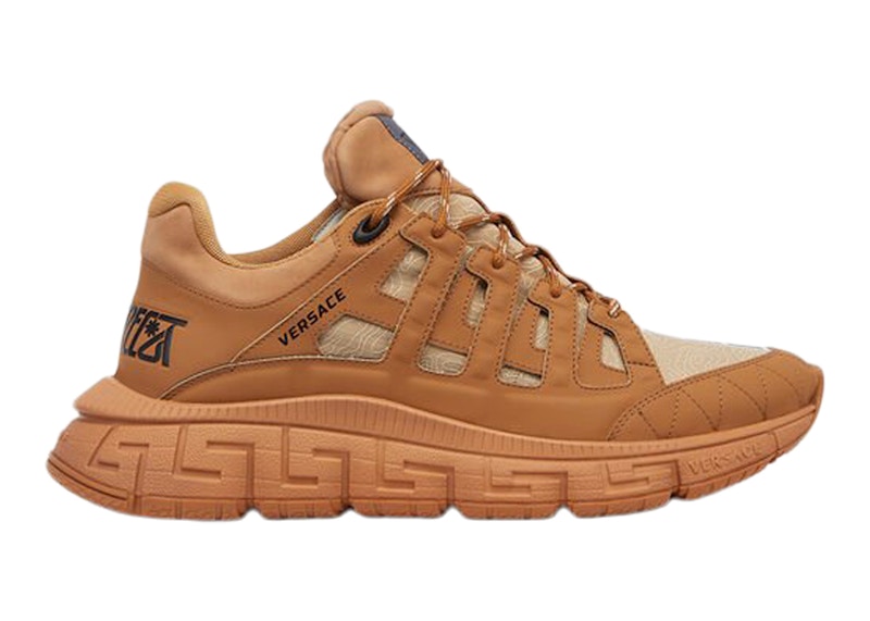 Versace Trigreca Beige Black Men's - DSU8094 1A02709 1N700 - US