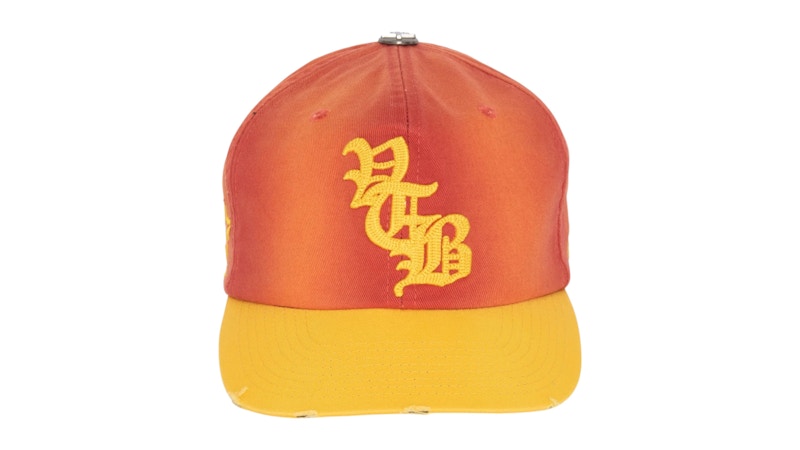 Vertabrae Logo Snapback Orange/Yellow Men's - SS25 - US