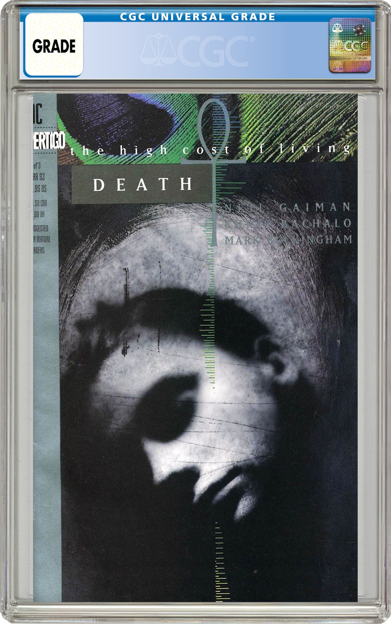 Vertigo Death The High Cost of Living (1993) #1A Comic Book CGC Graded - US