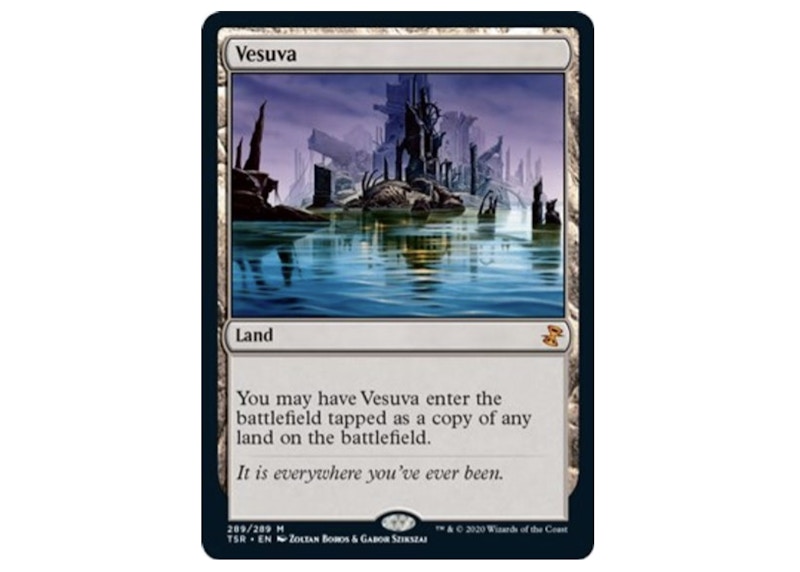 Vesuva Magic: The Gathering TCG Time Spiral: Remastered Mythic #289 ...