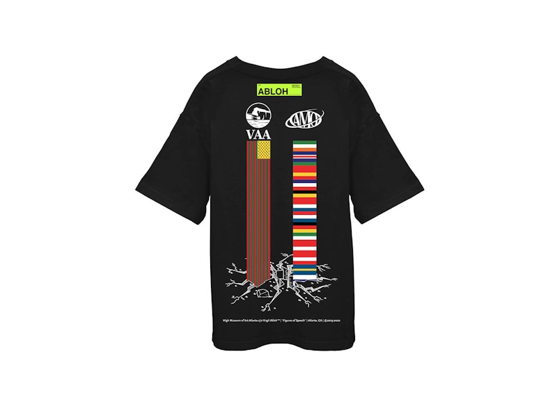 Virgil Abloh Canary Yellow x FOS Alliteration VAA AMO Towers T-Shirt ...