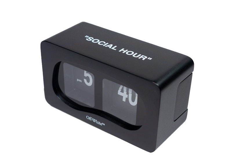 Virgil Abloh Off-White FOS Flip Clock - US