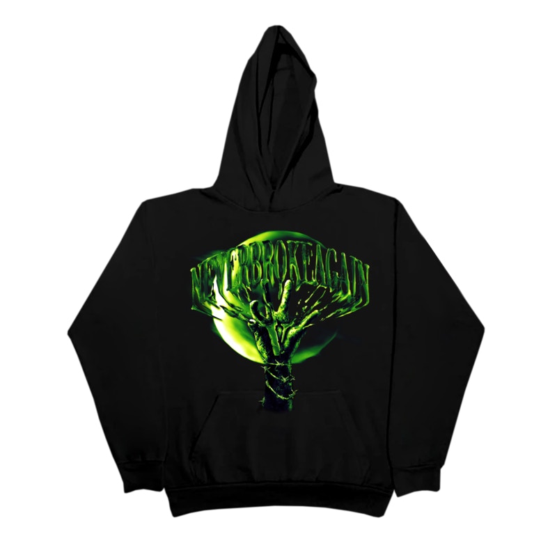 Vlone x Never Broke Again Slime Hoodie Black Men's - FW21 - US