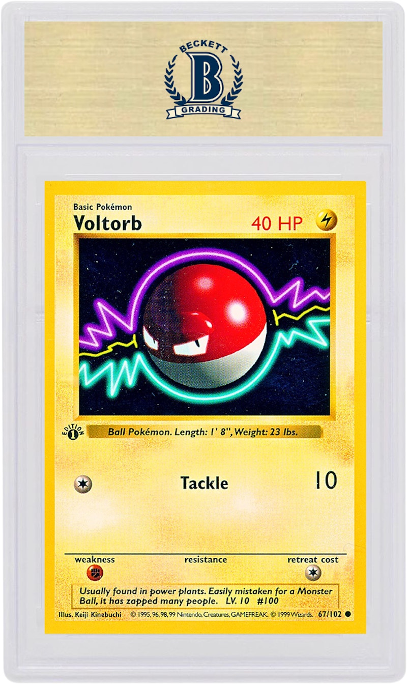 Voltorb 1999 Pokemon TCG Base Set 1st Edition #67/102 - 1999 - US