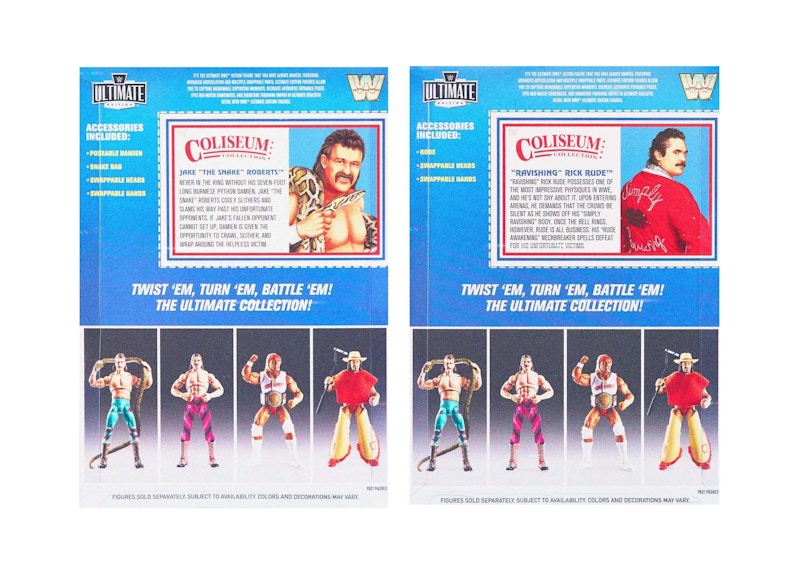 WWE Action Figure Ultimate Edition Coliseum Collection Jake "The Snake ...