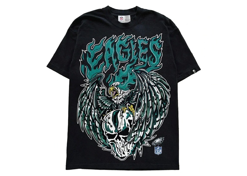 Warren Lotas Philadelphia Eagles Tee Black Men's - FW22 - US