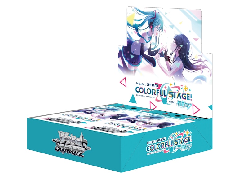 Weiss Schwarz Project Sekai Colorful Stage! Hatsune Miku Booster Box ...