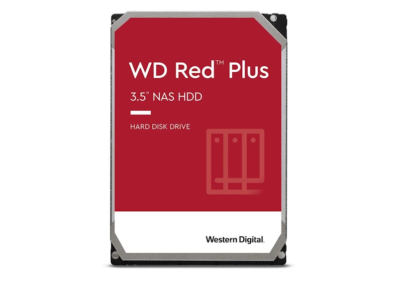 Western Digital Red Plus 3.5" NAS Hard Drive 12TB - US