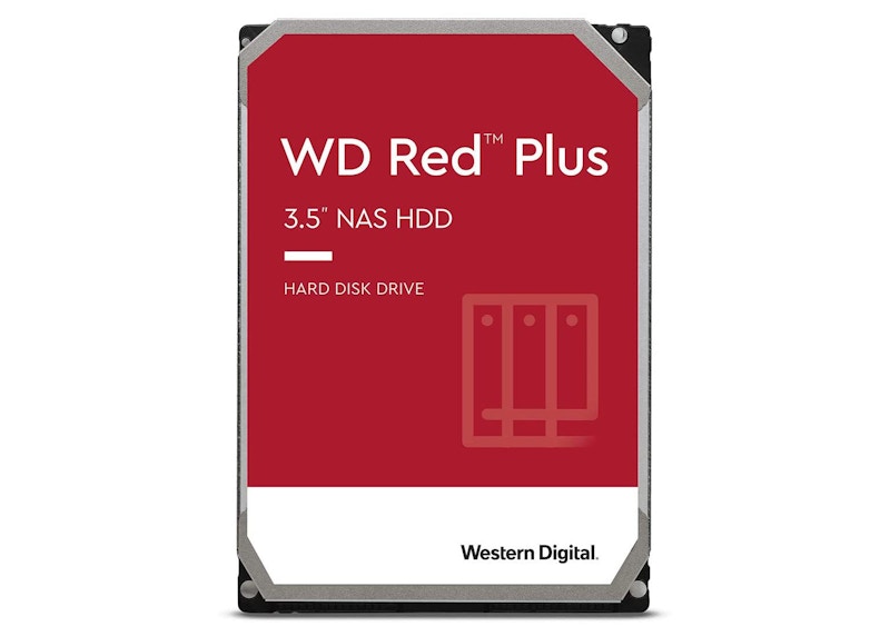Western Digital Red Plus 3.5" NAS Hard Drive 1TB - US