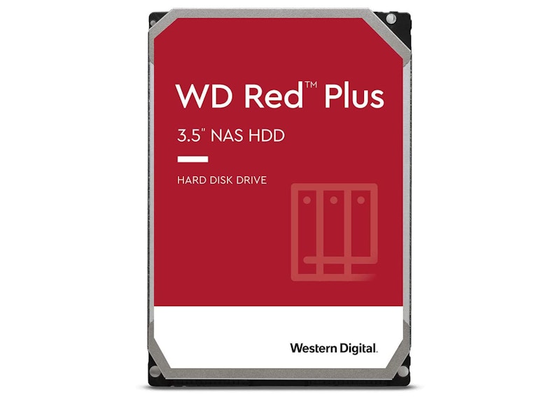 Western Digital Red Plus 3.5" NAS Hard Drive 3TB - GB