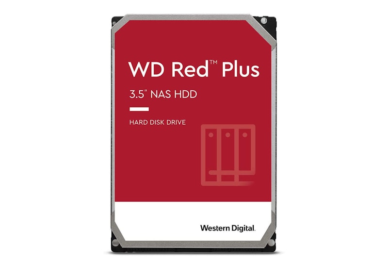 Western Digital Red Plus 3.5" NAS Hard Drive 6TB - US