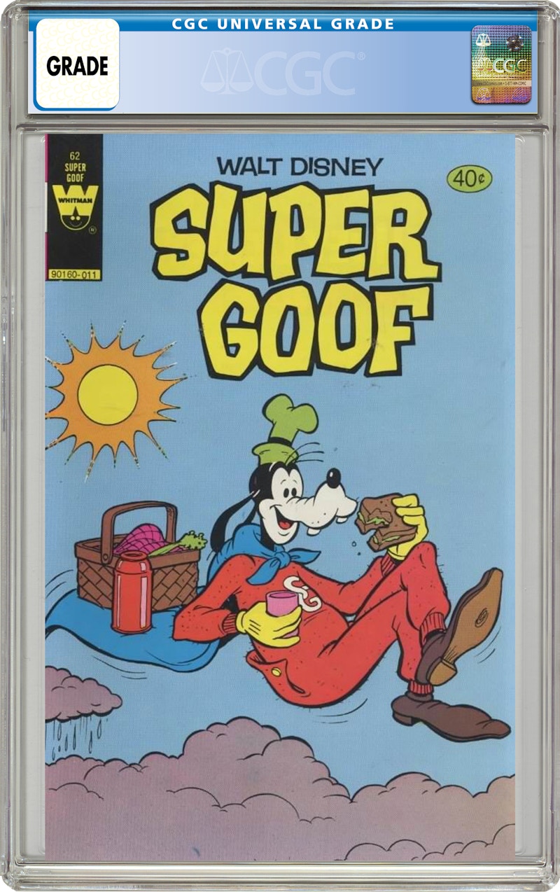 Whitman Super Goof (1965 Whitman) #62 Comic Book CGC Graded - US